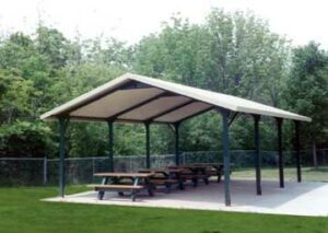metal shelters & ramadas - Dave Bang Associates